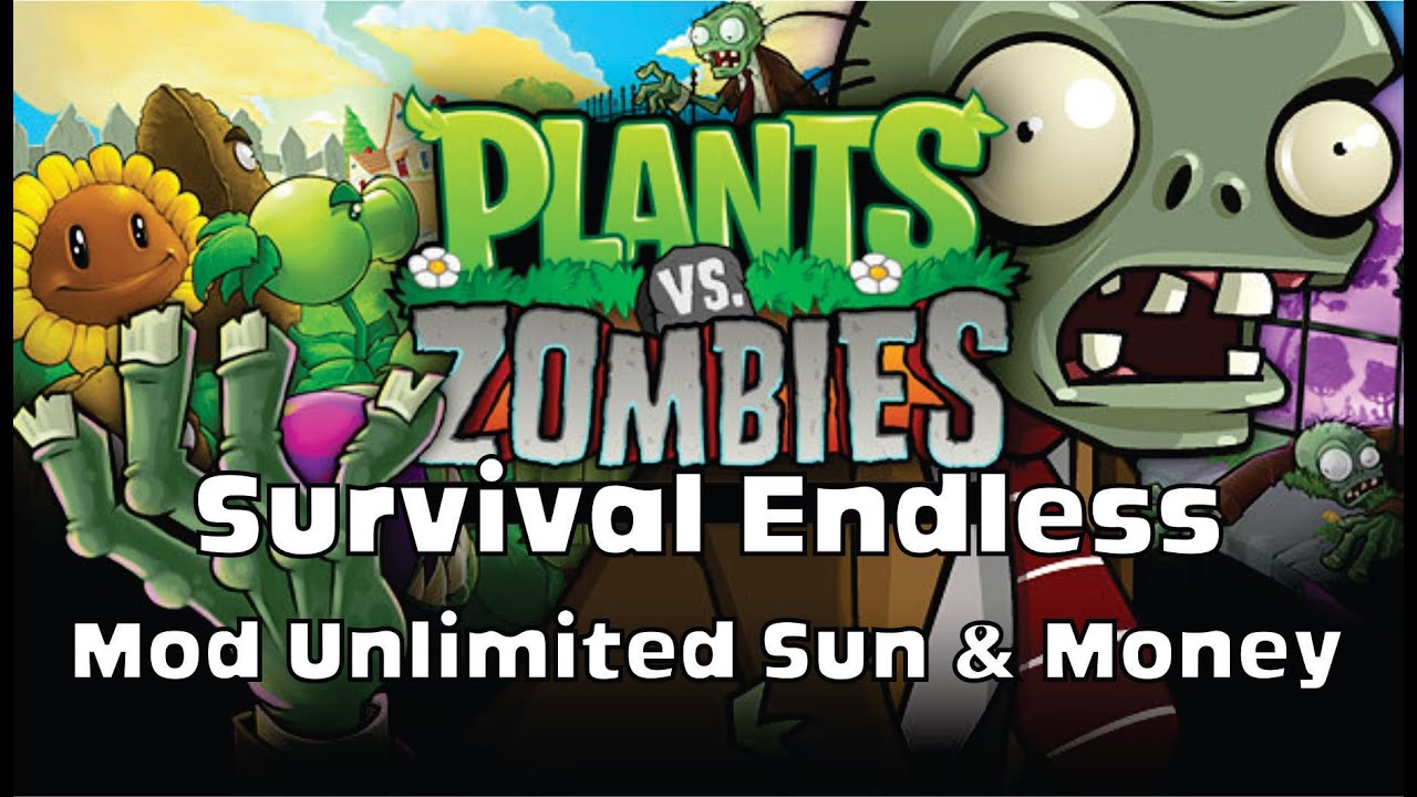 Plants vs. Zombies Survival: Endless No Damage Gameplay HD - YouTube