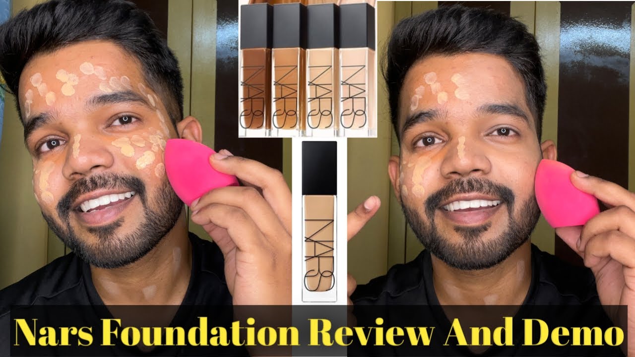 How To Apply Foundation For Full Coverage | Nars Foundation Review| Men ...