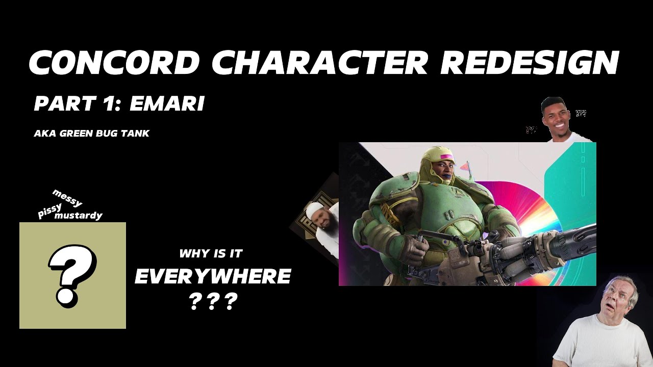 Redesigning Concord characters part 1: Emari (Because I have nothing ...