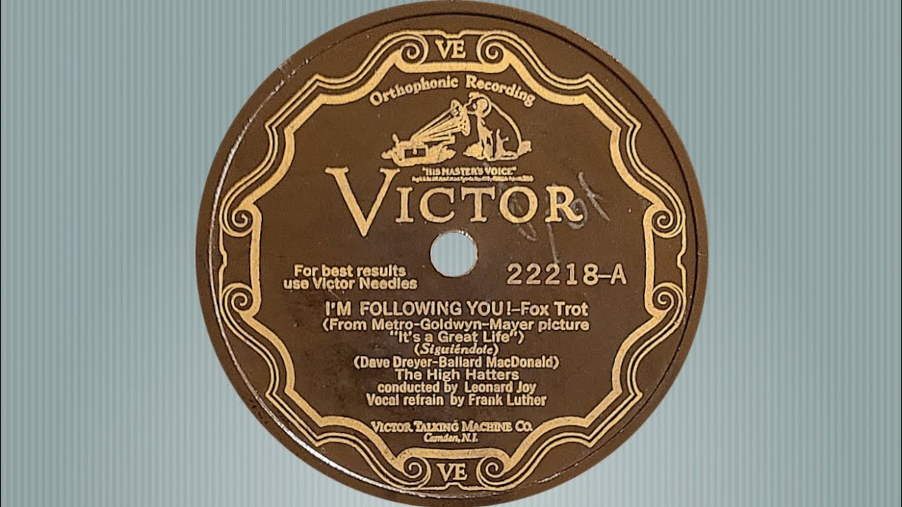 “I'm Following You!" by The High Hatters 1929 - YouTube