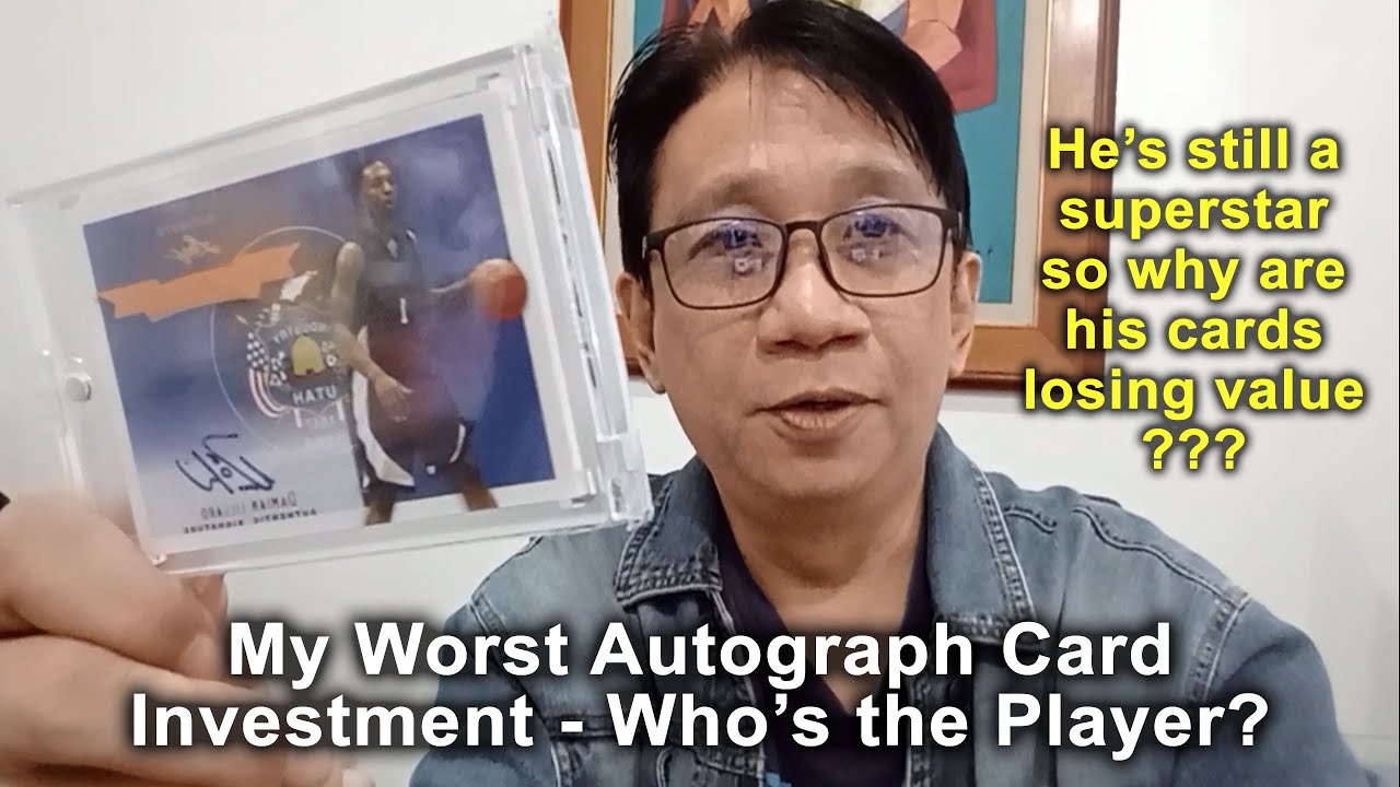 My Worst Autograph Card Investment - Who’s the Player? - YouTube