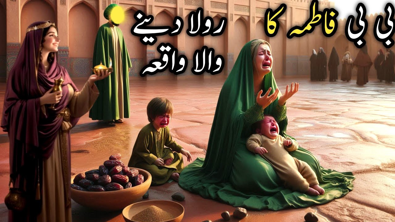 Bibi fatima aur kulsum ka waqia | Maa Fatema ko dawat na dene par ...