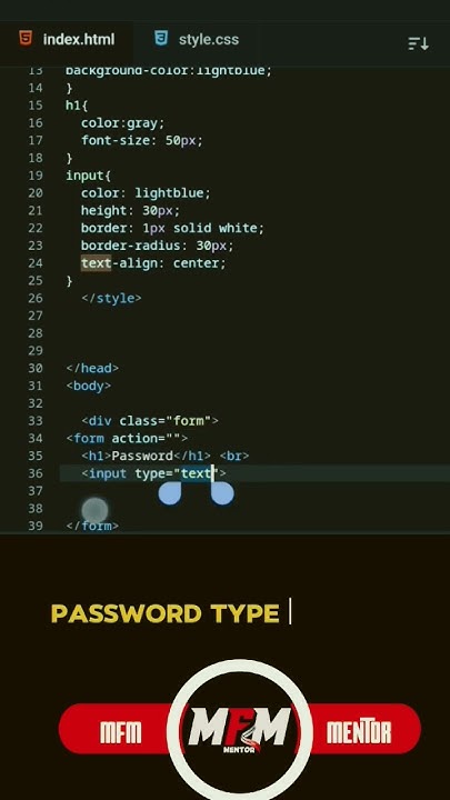 Add Password In Html Foryou Coding Webdesignlikehtmlhtml5htmltutorialpassword