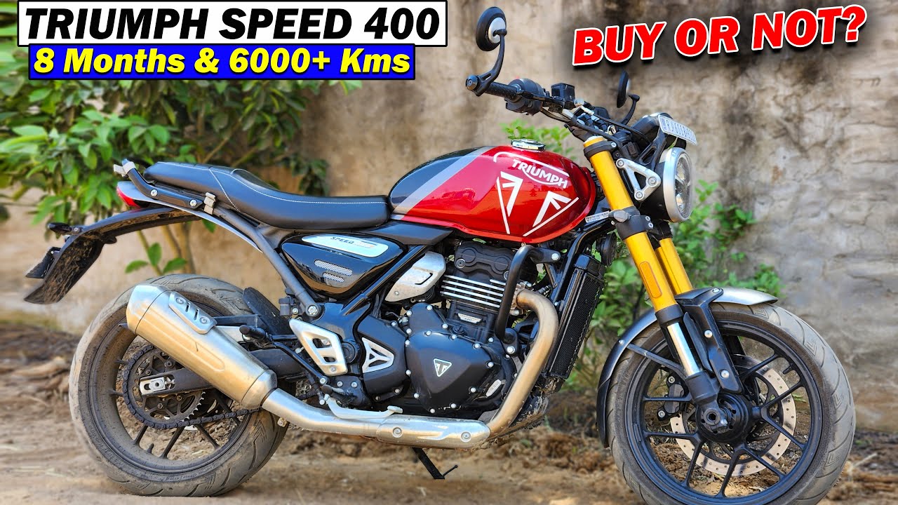 Apni Triumph Speed 400 Ka 8 Months & 6000Kms Experience : 25000 का ...