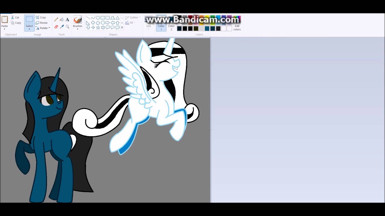 Mlp speedpaint- Miss Smile - YouTube