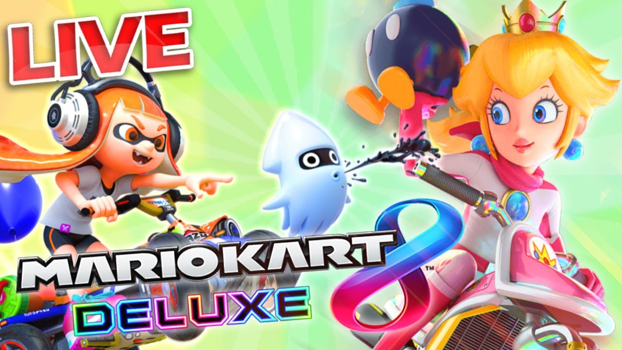 🔴 Draußen ist schlechtes Wetter.. :( 🏎 MARIO KART 8 DELUXE [Deutsch ...