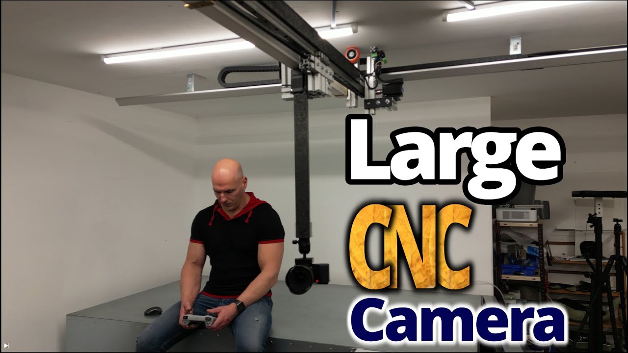Large Monster CNC Camera Machine , Forged Carbon Profiles - YouTube