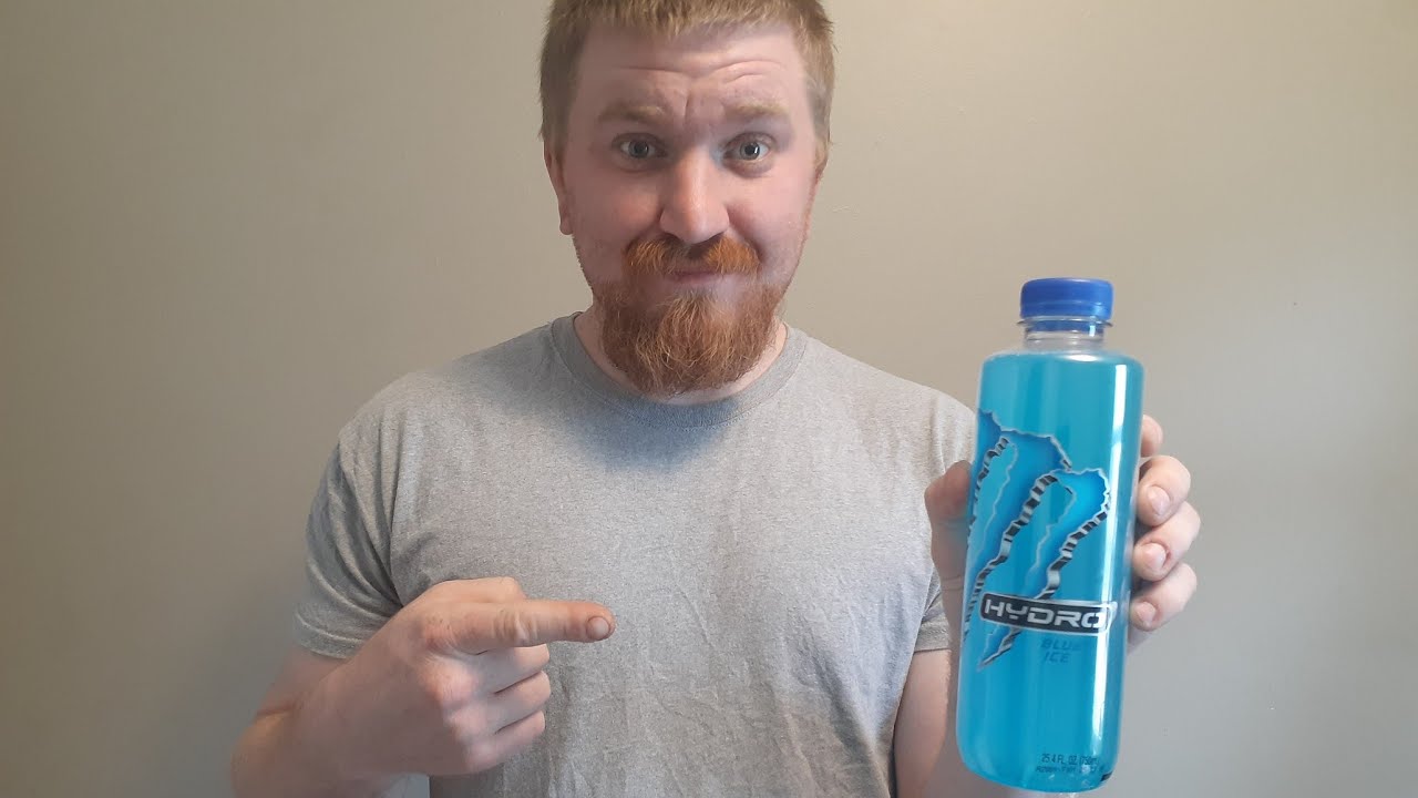 Monster Hydro Blue Ice Chug - YouTube