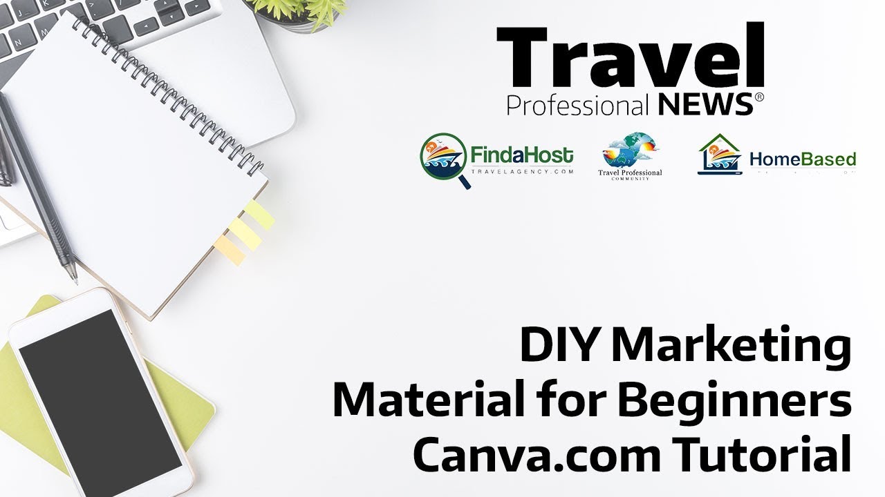 DIY Marketing Material for Beginners Canva com Tutorial - YouTube