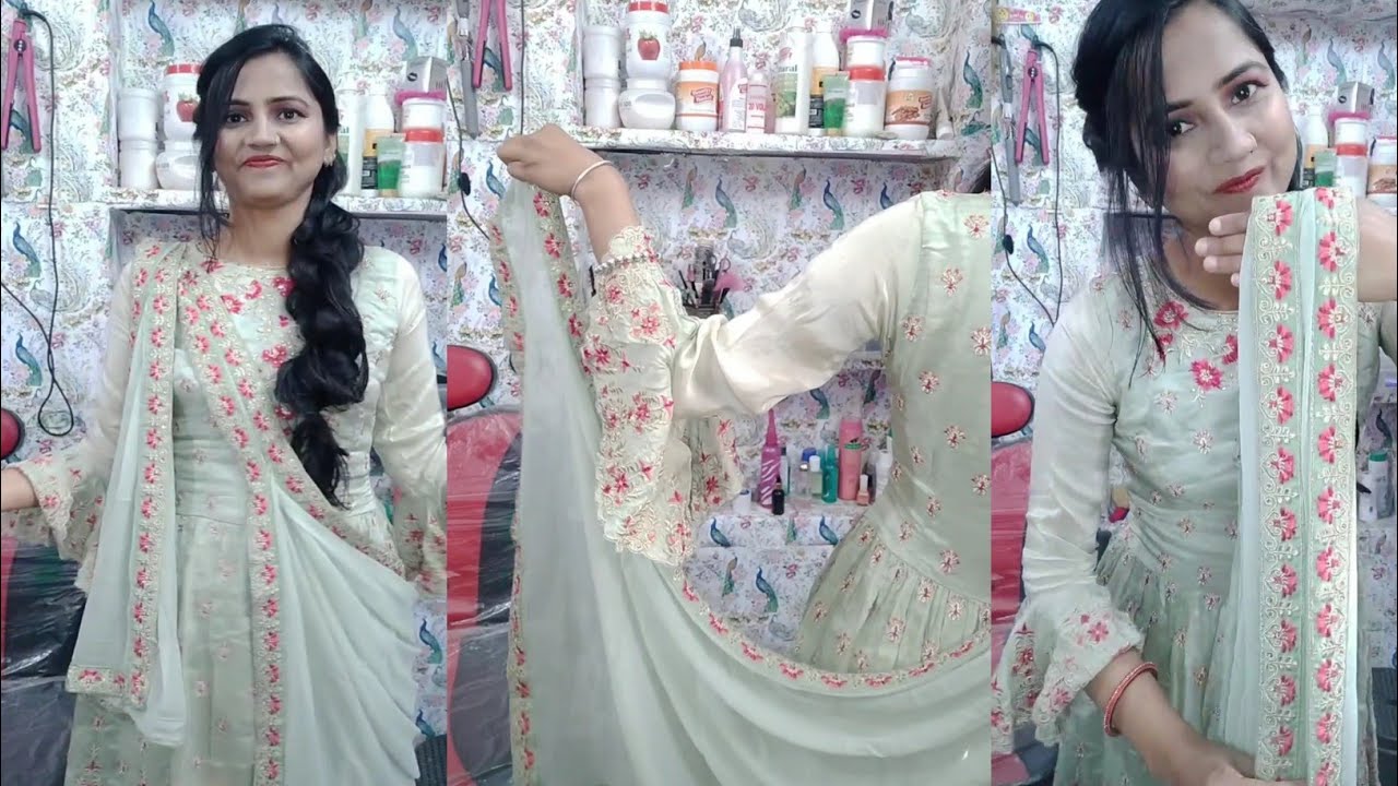 World's Best Dupatta Settings l Dupatta Styling l Dupatta Setting on ...