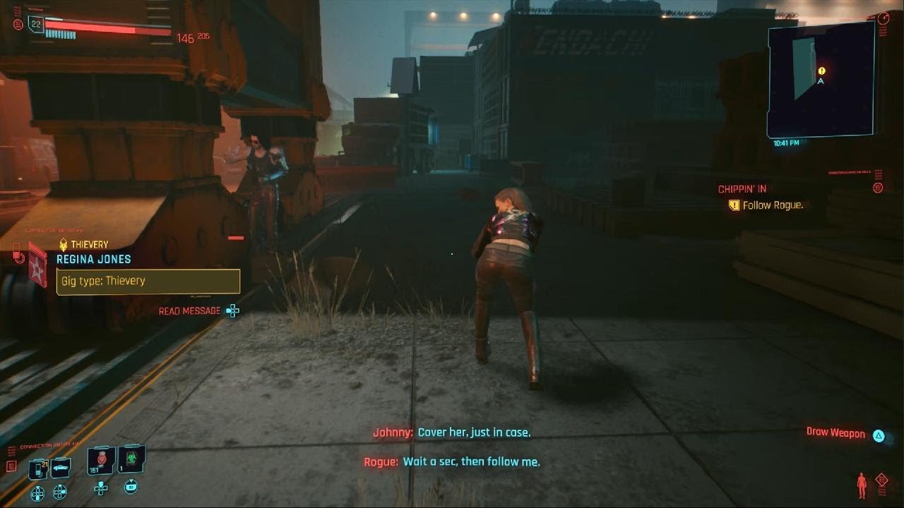 Cyberpunk 2077 Chippin in Mission - YouTube