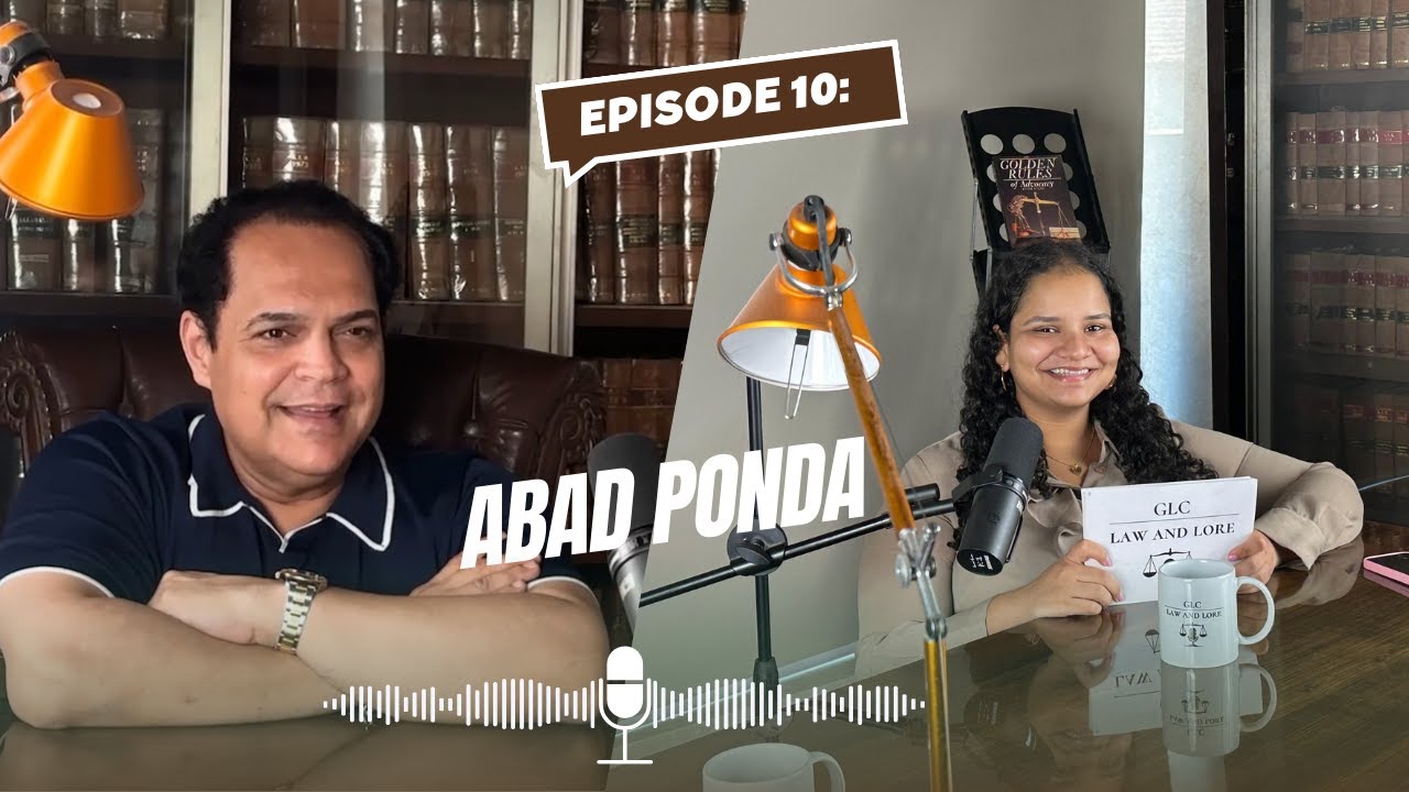 Beyond the Bands and Gowns: Senior Advocate Abad Ponda on Crime ...