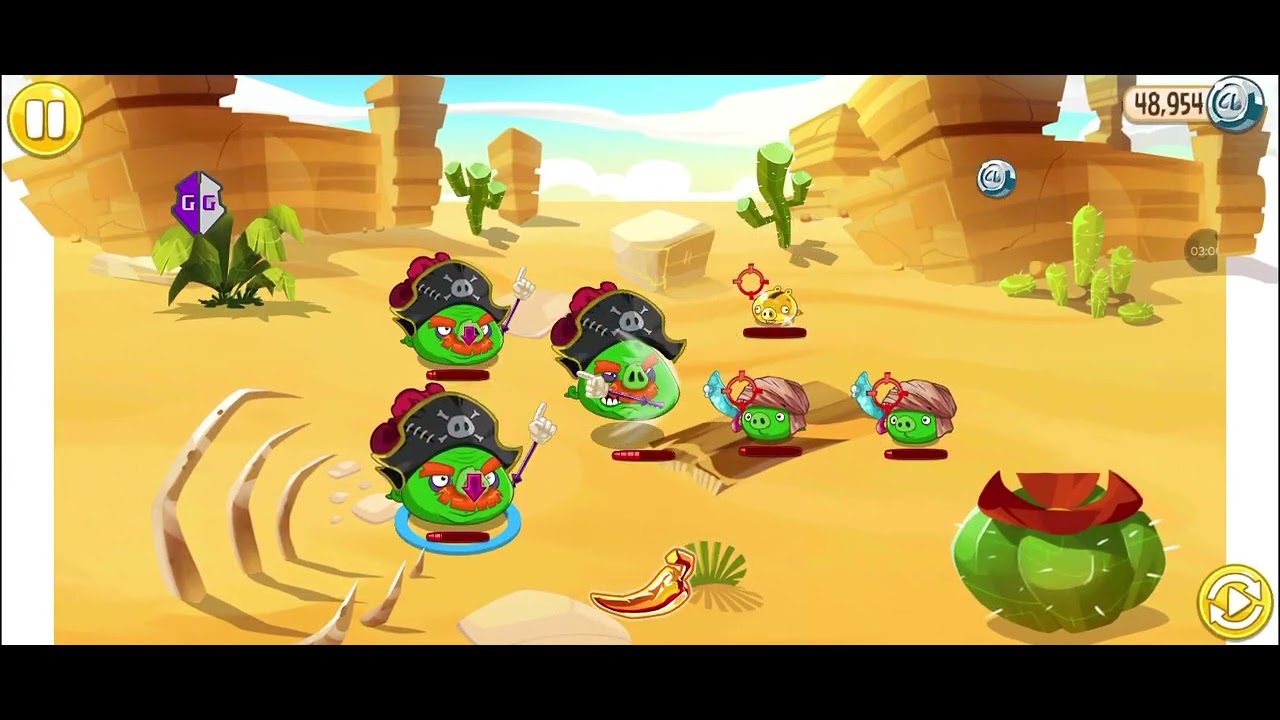 Angry Birds Epic All Stars Sprites - Playable Undead Pirate Captain ...