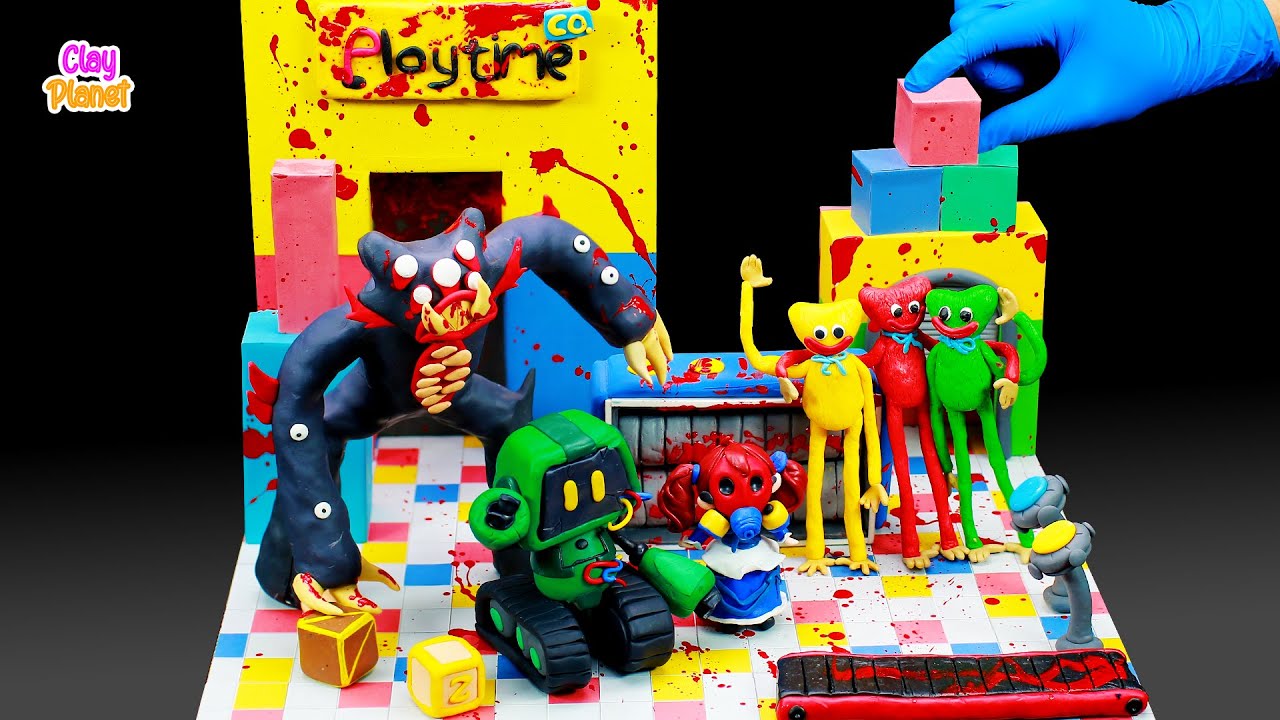 All Bosses in the Rooms - Poppy Playtime Chapter 3 | Clay Planet - YouTube