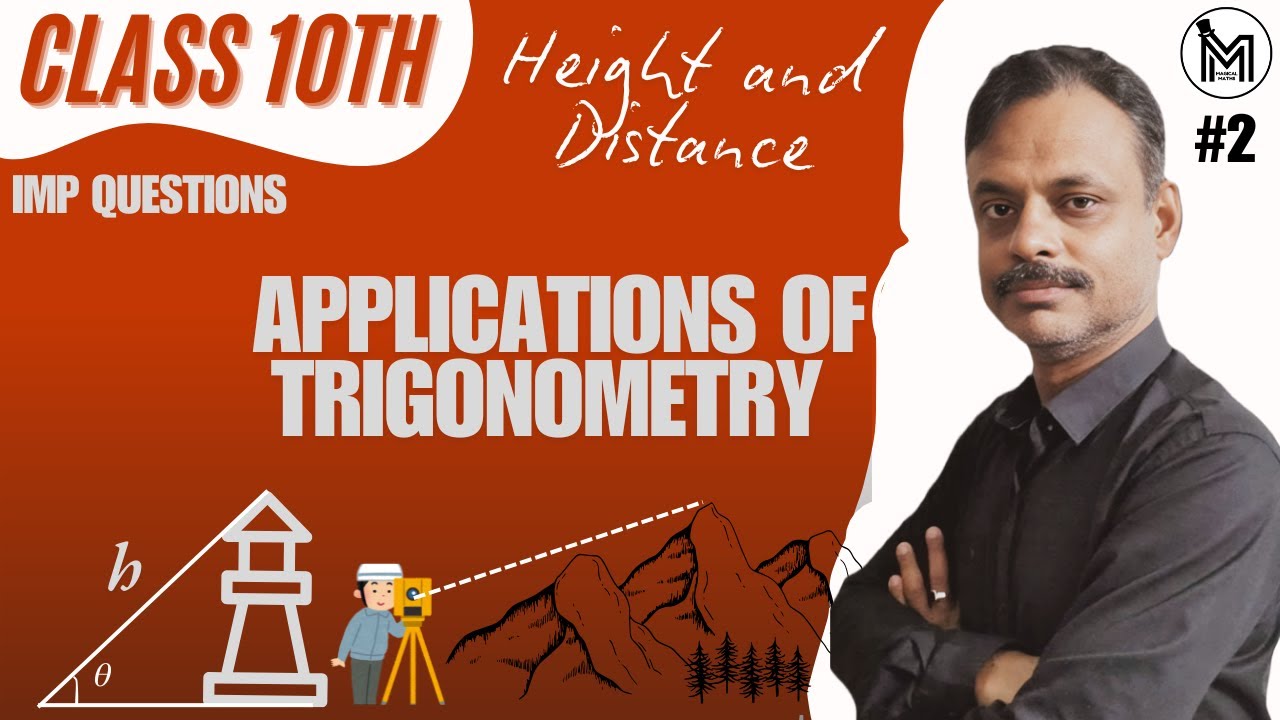 Height and Distance | Imp Questions | CBSE Class 10th | Magical Maths ...
