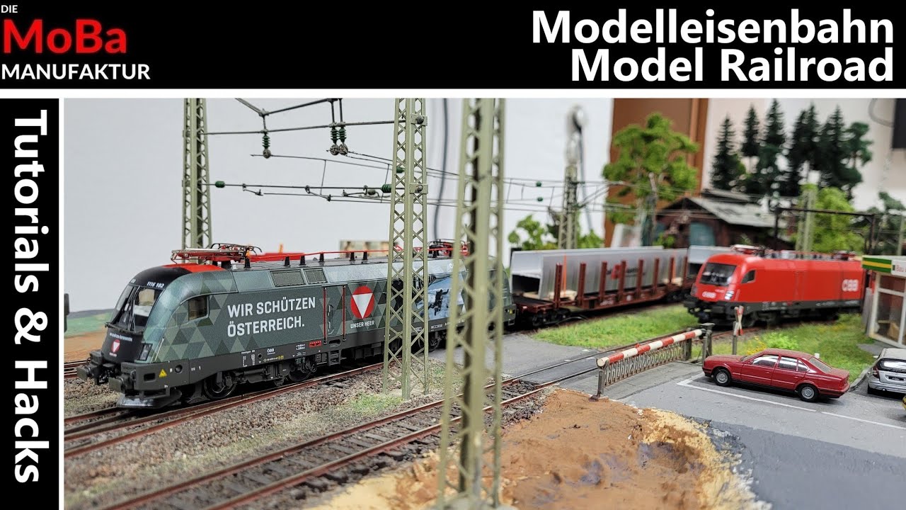 Modelleisenbahn H0 - TUTORIAL Reparatur Drehgestelle mit Roco 1116 ...