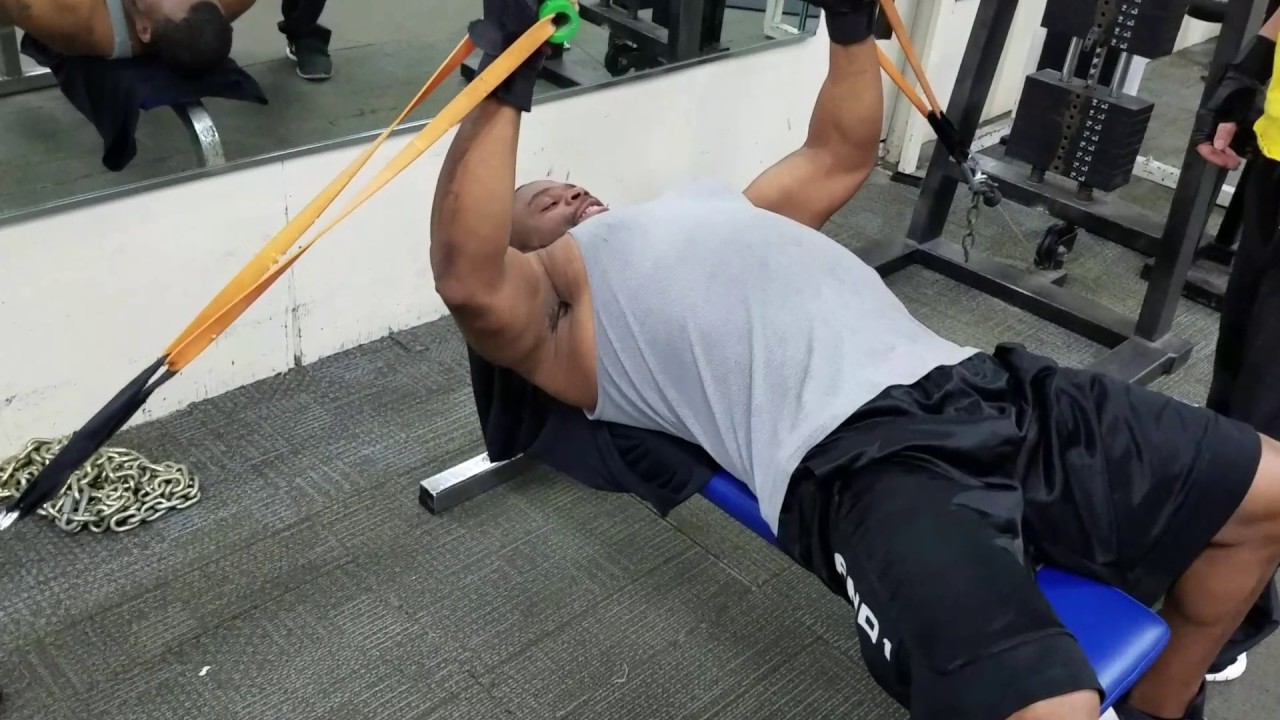 Chest Flies With Bands - YouTube