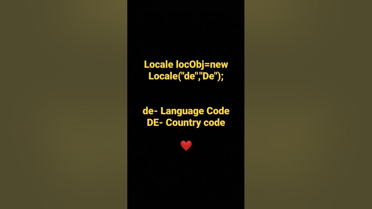 How To Implement Localization In Java. #java #short #shorts - Youtube