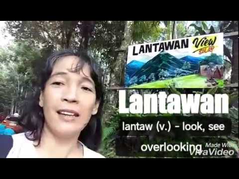 Lantawan View: a picnic area overlooking Silay City - YouTube