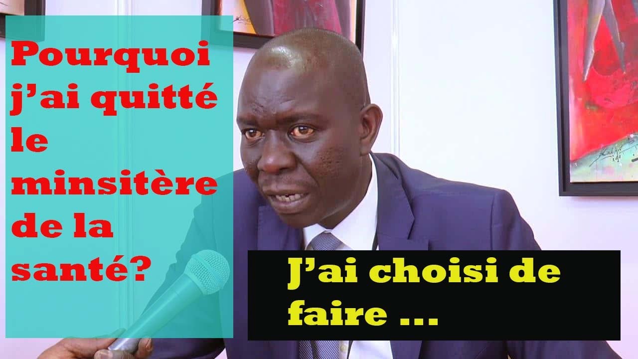 Les dessous de la démission du Dr Aloyse Diouf au cabinet du ministre ...