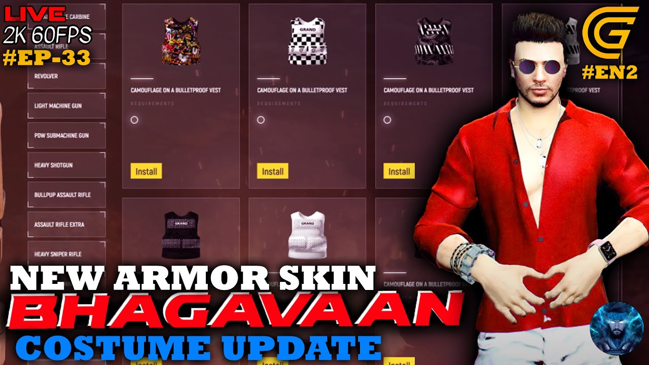 Bhagavaan Story : EP 33 - Buying New Armor Skin in Grand RP | ENGLISH RP Live | Naresh Playz ...