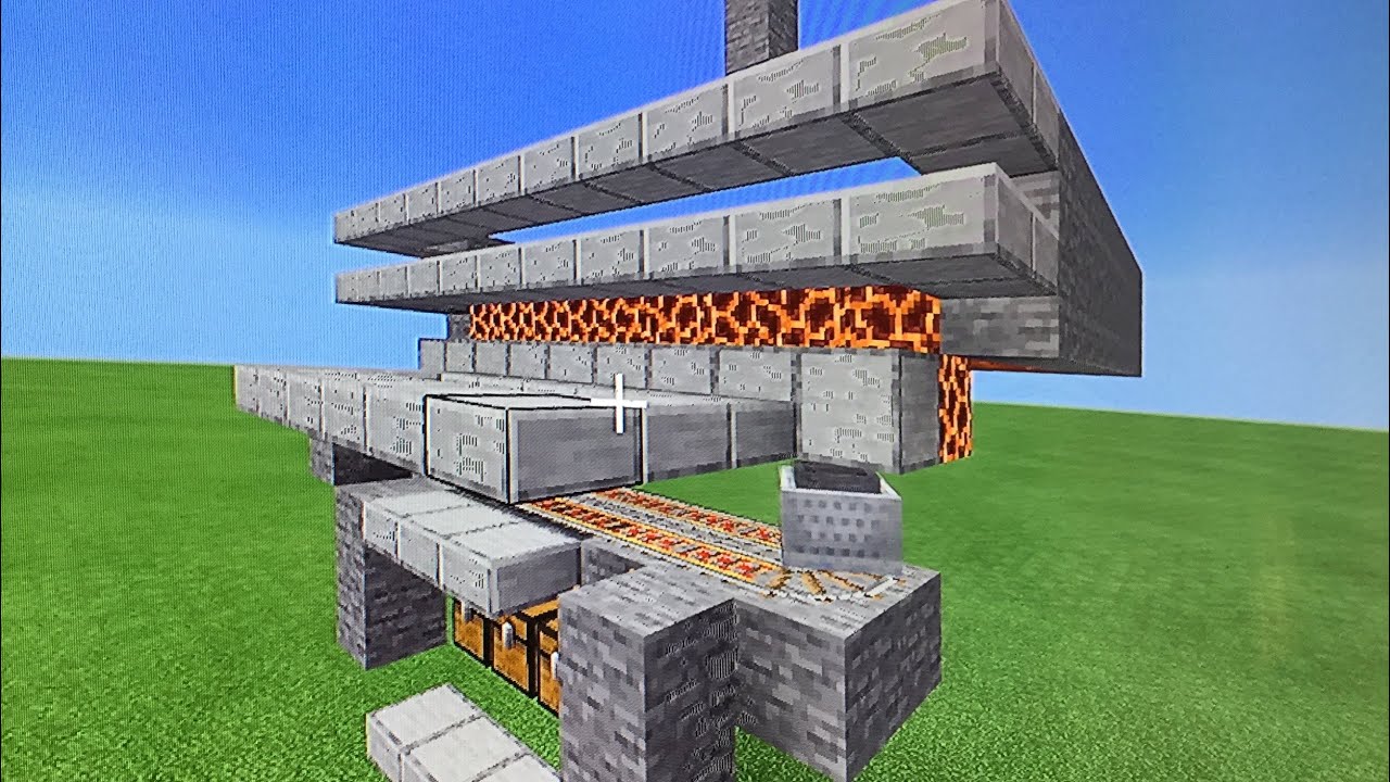 Minecraft Creative #5 Nether Base and Mob Grinder - YouTube