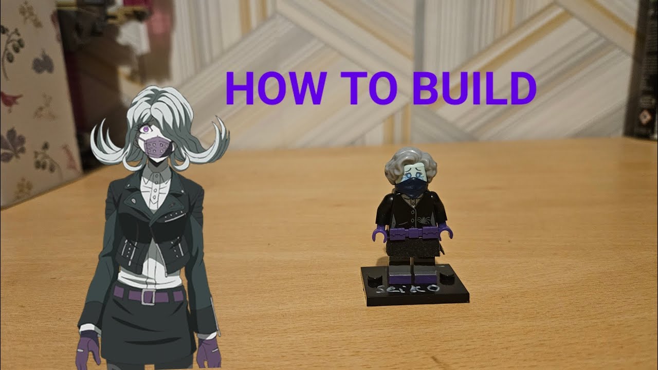 How To Build Seiko Kimura from Danganronpa in Lego! - YouTube