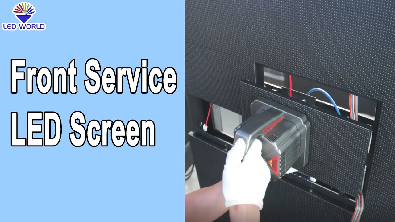 Front service led screen display suitable for P2,P2 5,P3,P4,P5 indoor ...