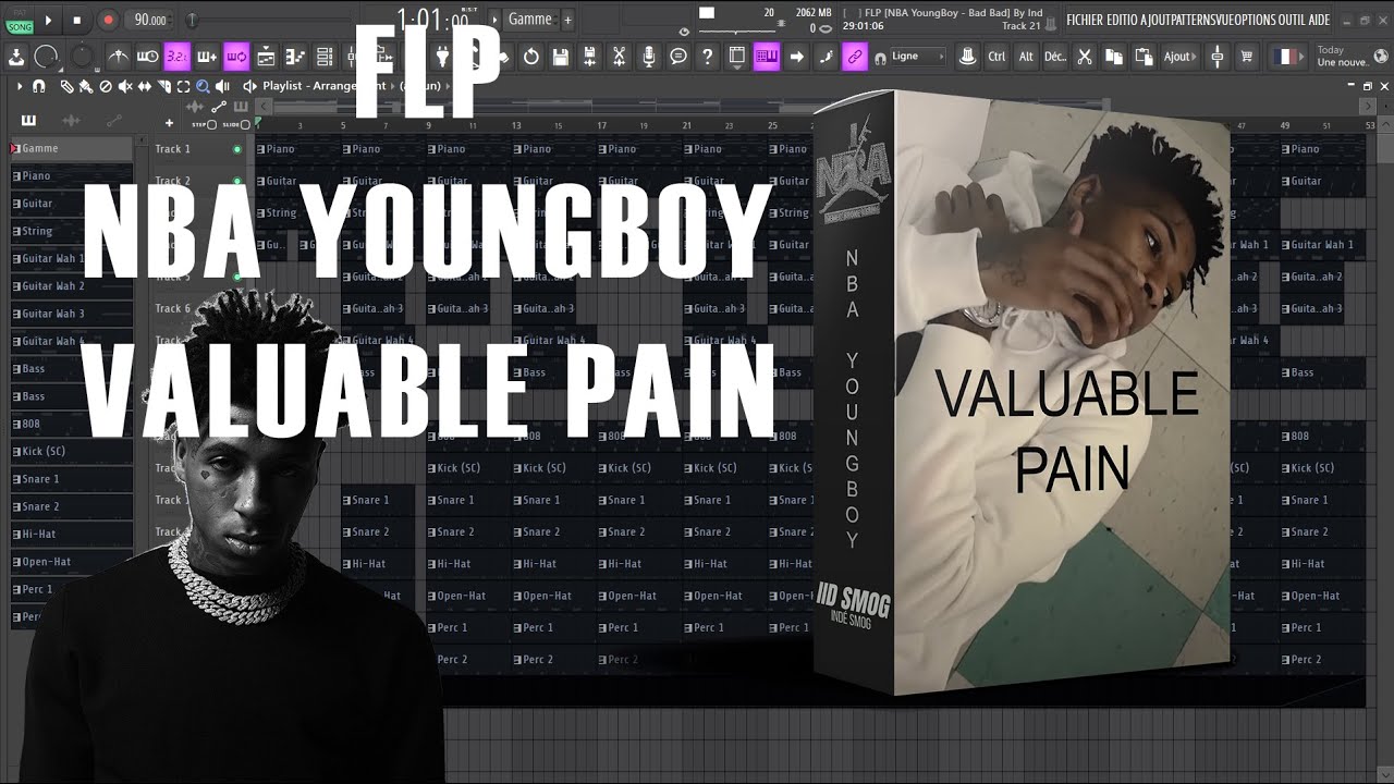 NBA YoungBoy Valuable Pain FLP - YouTube