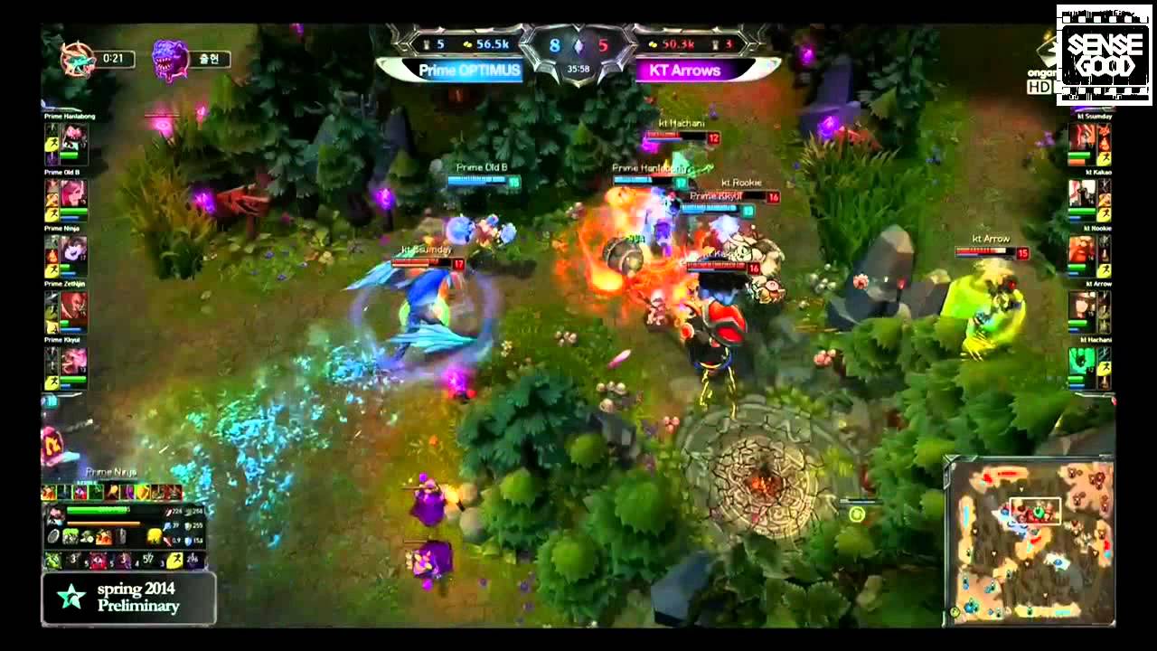 [LOL Champions Spring 2014 Preliminary Group C Game 3] Prime OPTIMUS vs ...