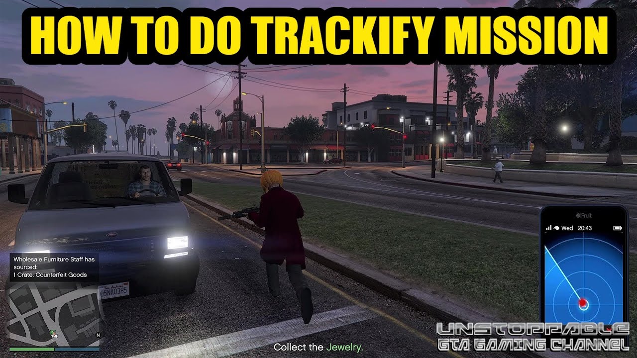 Warehouse Mission GTA Online . Trackify Special Goods - YouTube