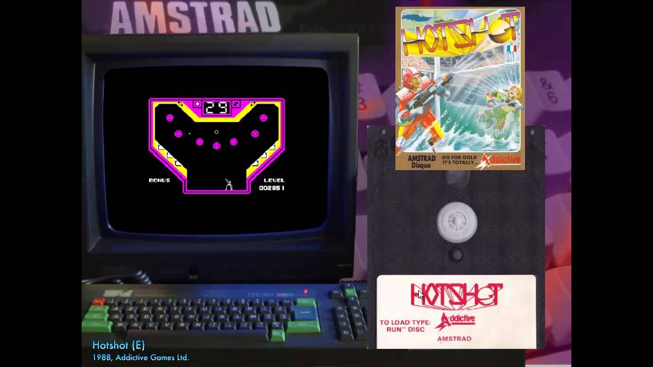 HyperSpin Attract Mode - Amstrad 464/6128 - YouTube