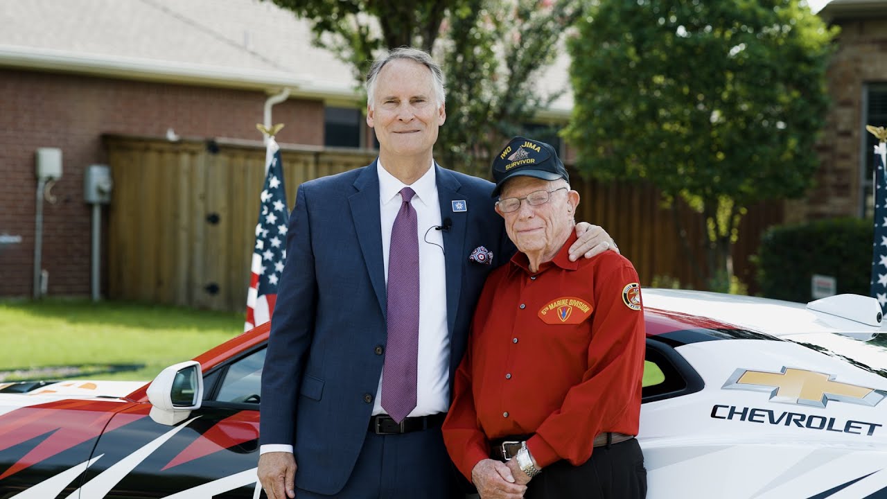Don Graves, Iwo Jima WW2 Survivor, Special Invite - YouTube