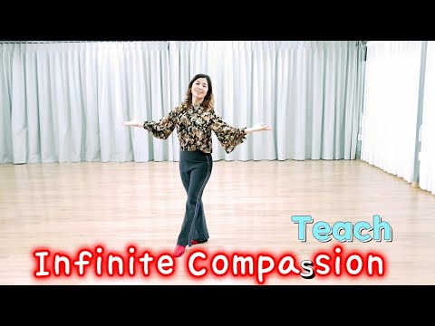 Infinite Compassion Line Dance (CBA 2022 / Teach) - YouTube