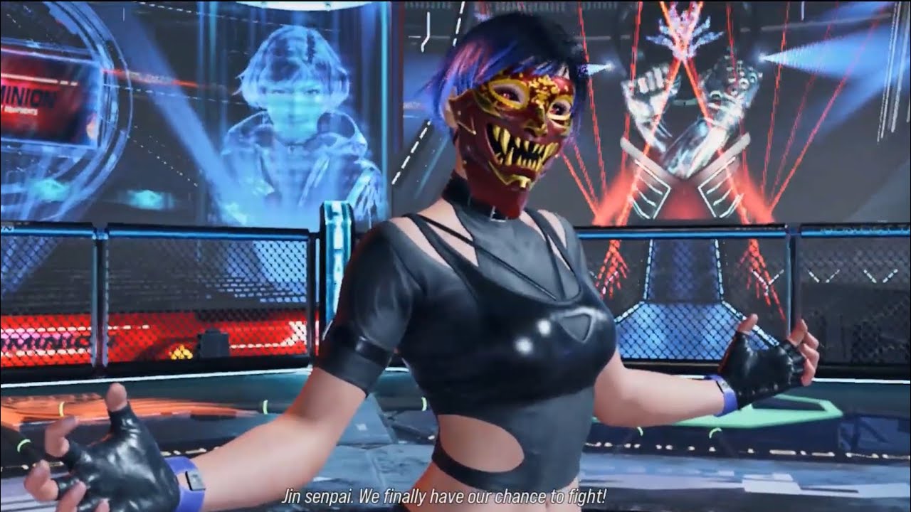Mask On Locked IN Reina against Jin and Devil Jin | Tekken 8 Online ...
