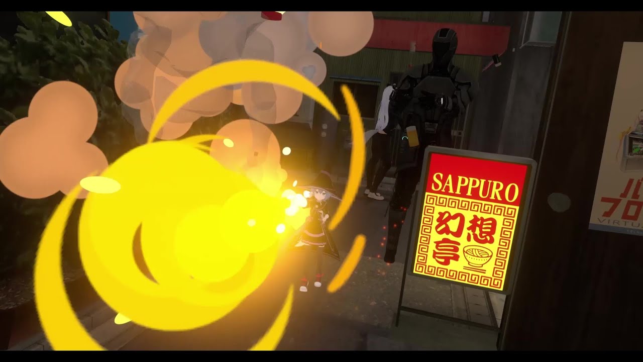 ポピー横丁散歩 Poppy Street Walk [VRChat] - YouTube