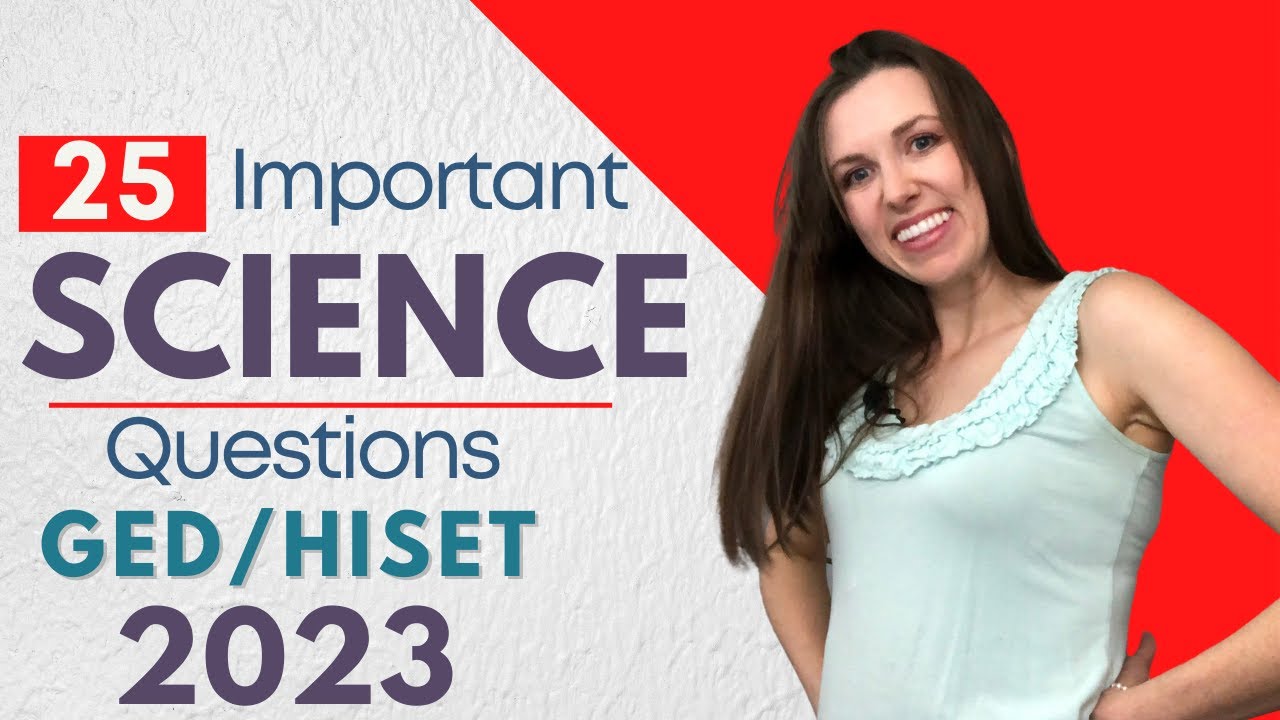 GED HiSET Science 2023 Pass The Test YouTube GED HiSET Science 2023 Pass The Test YouTube