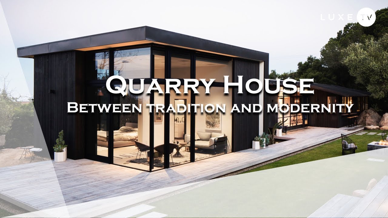 USA - Quarry House, a mix of traditional and modern - LUXE.TV - YouTube