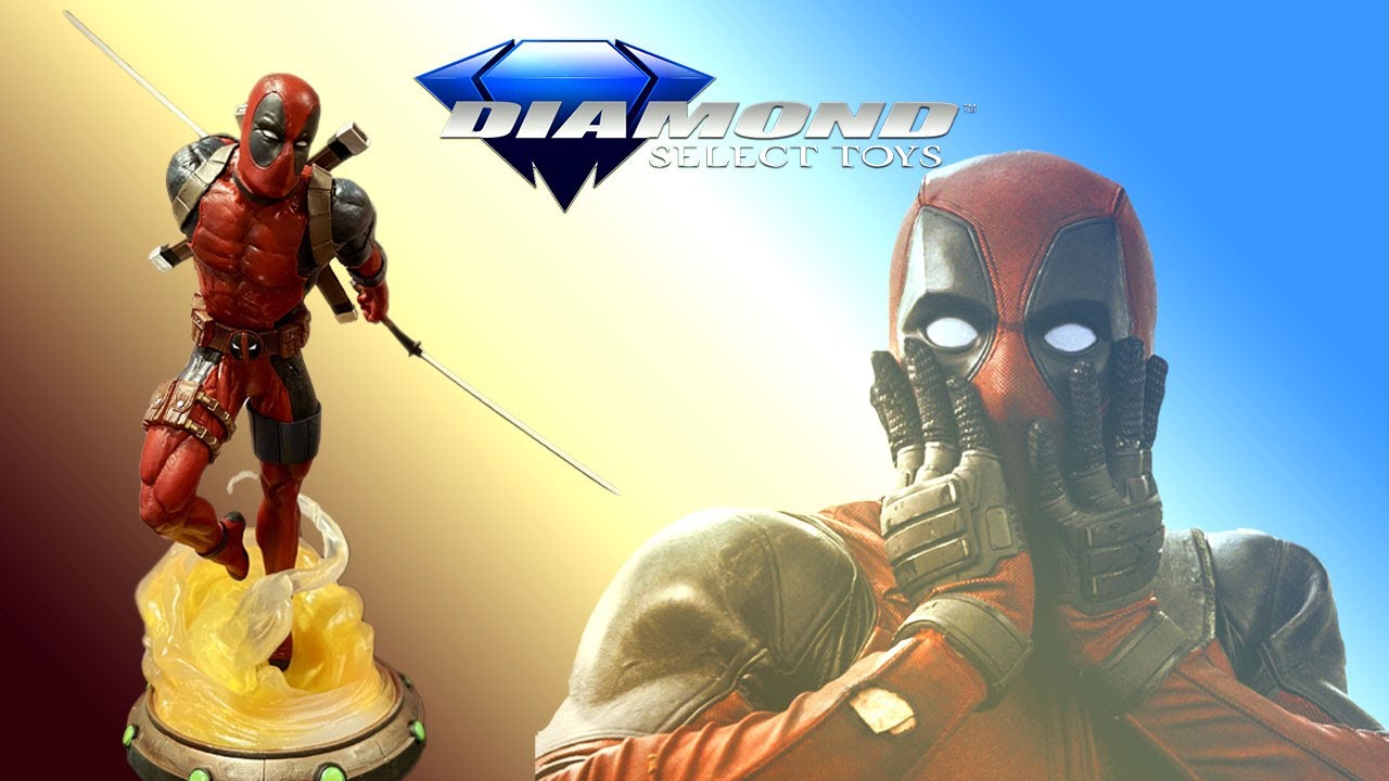 Deadpool Gallery Diorama by Diamond Select Toys - YouTube