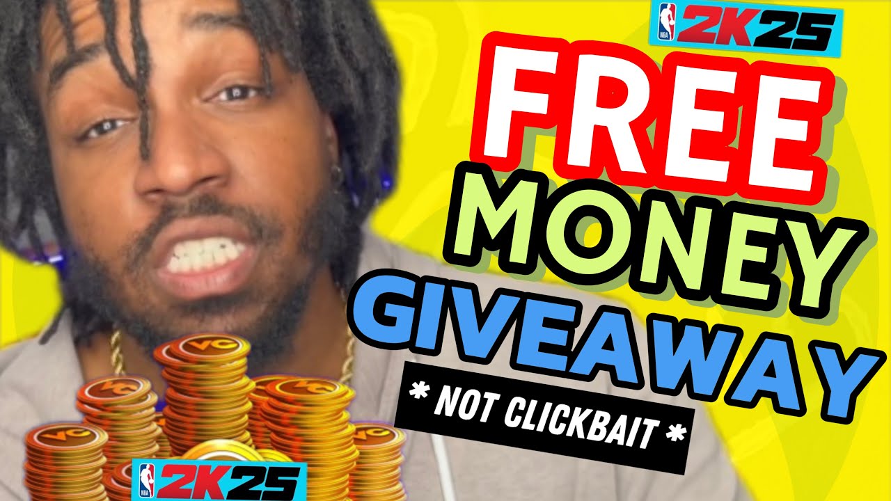 NBA 2K25 FREE MONEY GIVEAWAY - YouTube