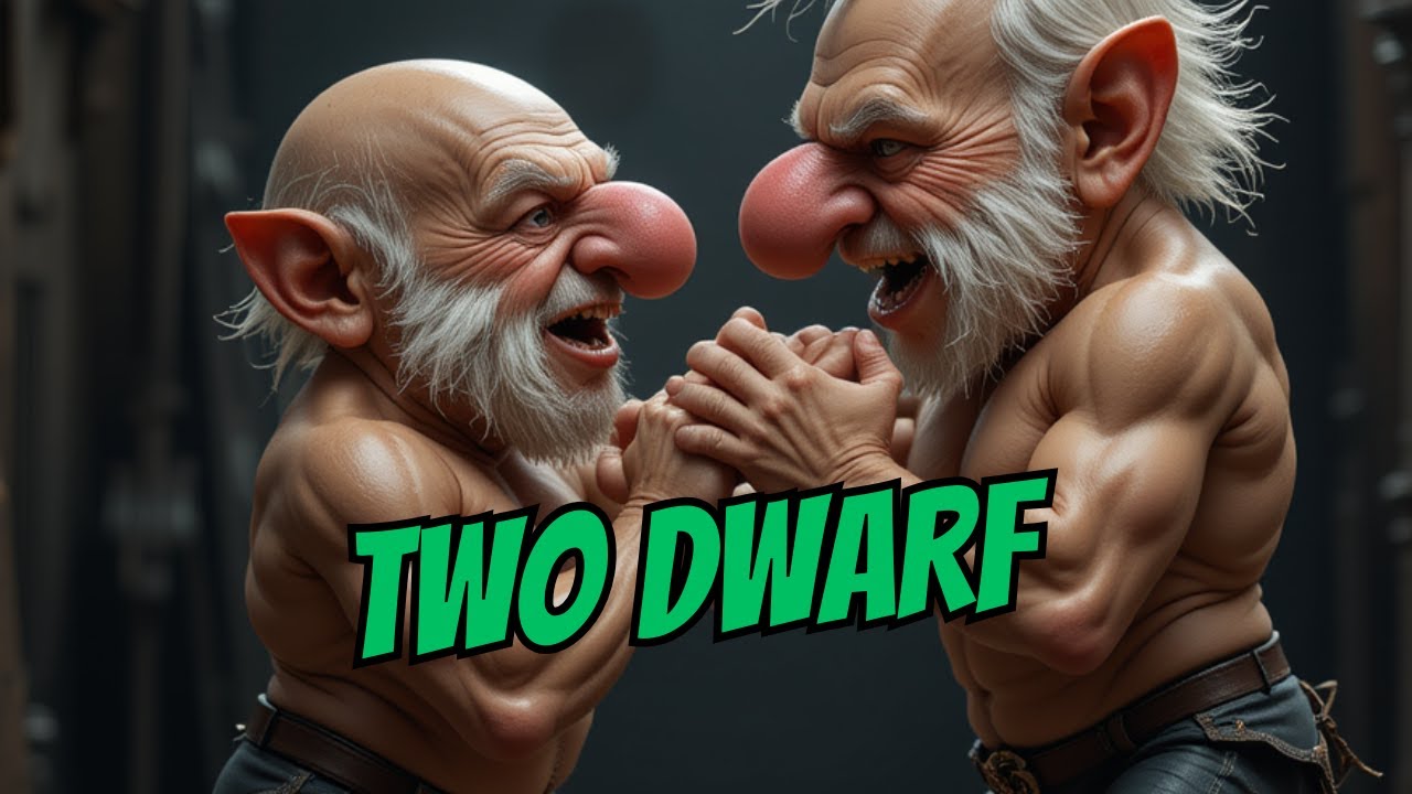 Two Dwarfs Fight Over a Doughnut 🍩😂 | Funniest Food Battle Ever! - YouTube