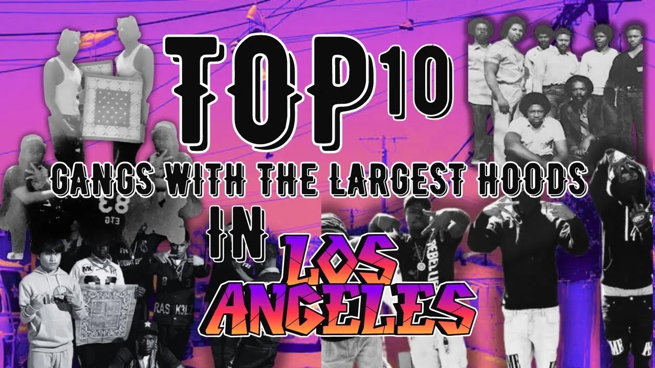 Top 10 Gangs with the Largest Hoods/Areas in Los Angeles (California ...