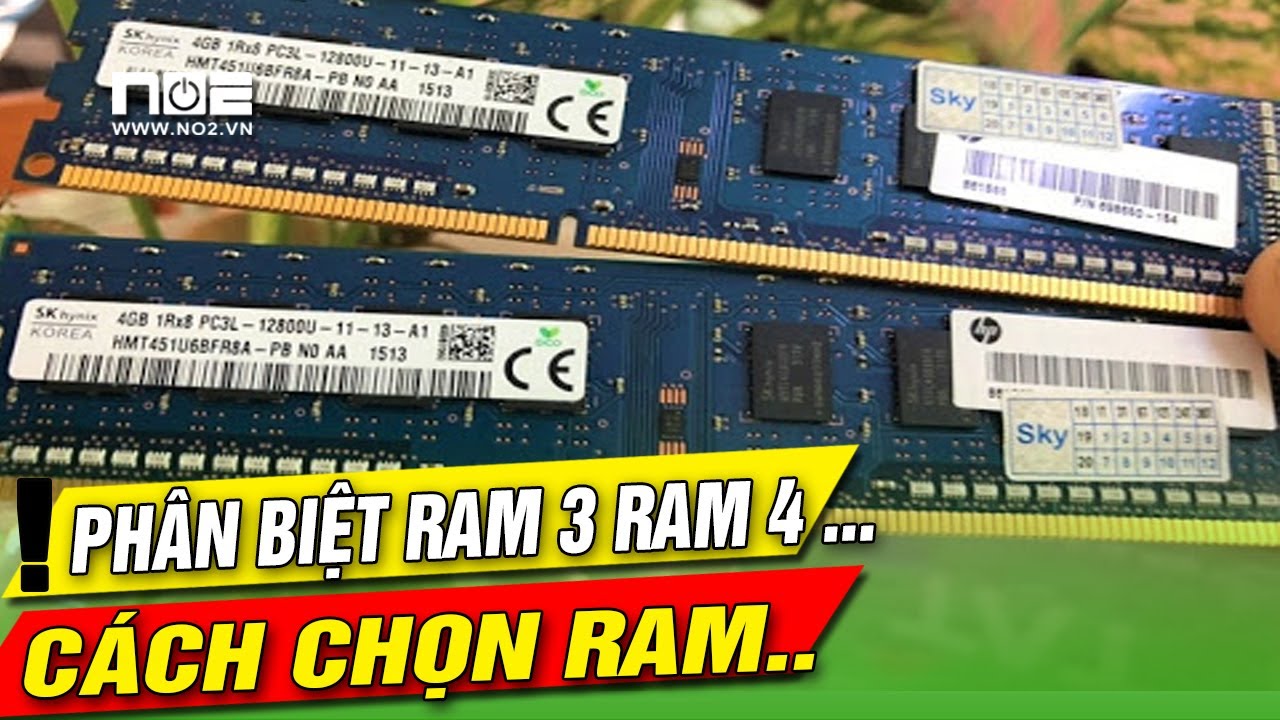 Nhận Biết Phân Biệt Ddr 3 Và Ddr4 Những Cách đơn Giản Youtube