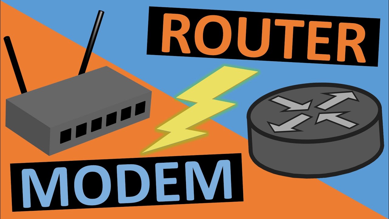 Modem vs. Router (einfach erklärt) - YouTube