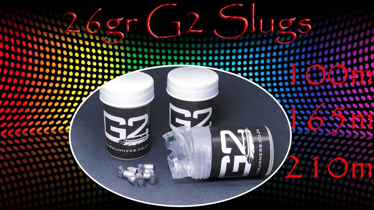 Long Range Slug Reviews S01E06: 26gr G2 .218 Slugs on 100m, 165m ,210m ...