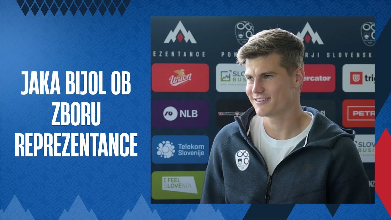 Jaka Bijol ob zboru reprezentance v #NNCBrdo - YouTube