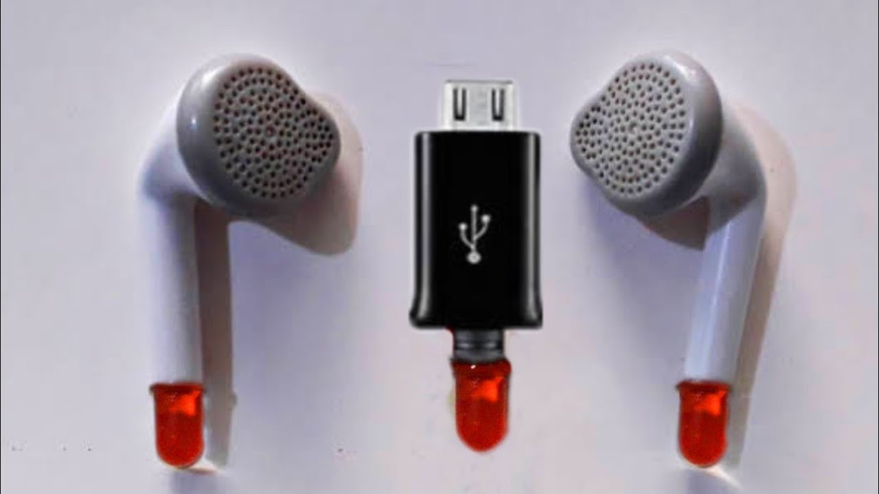 How to make wireless headphones using red led sensor new iDEA - YouTube