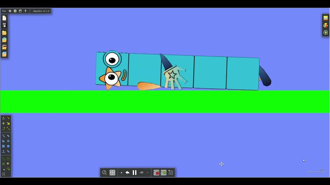 My Favorite Numberblocks Battle 7 in Algodoo (No sound) - YouTube