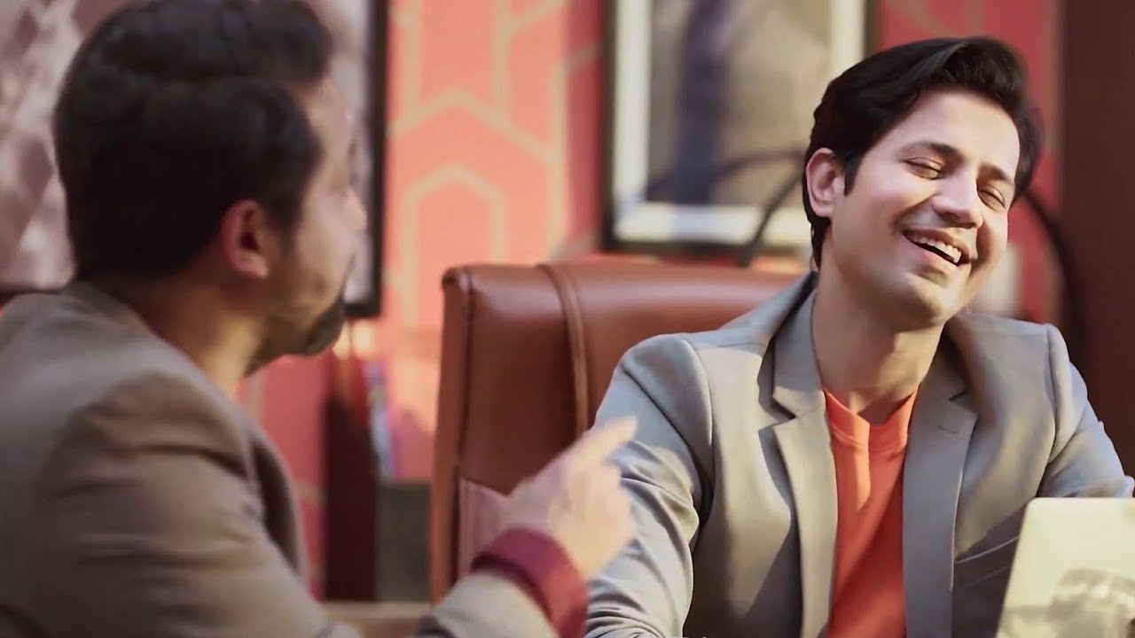 Businessmen discuss their business banking problems. The solution is ...