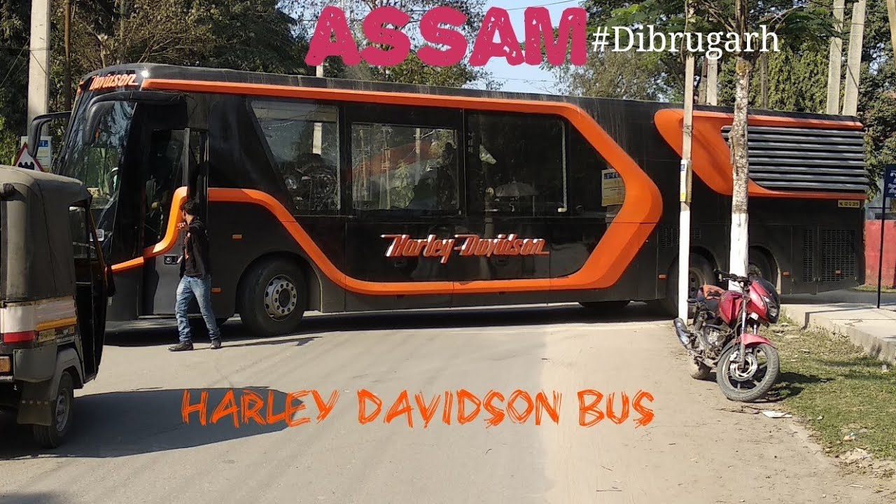 Harley Davidson Bus Assam Dibrugarh - YouTube